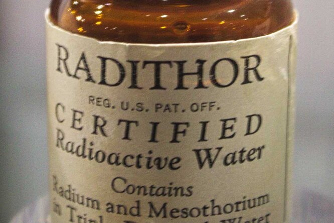 RadiThor: энергетический напиток, который содержал радий
