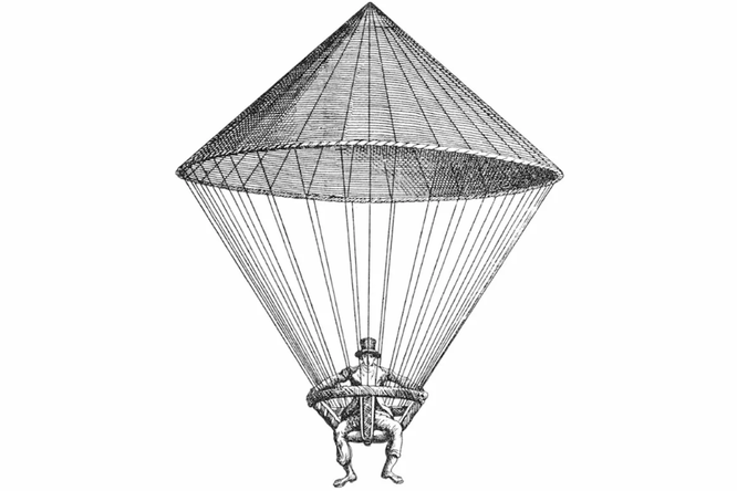 Кто изобрел первый в мире парашют